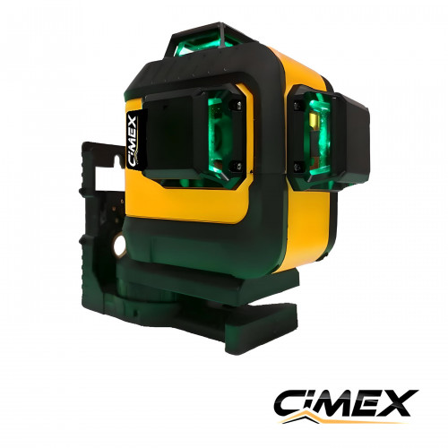 NIVELES LÁSER : Laser level 3x360°, green beam CIMEX S ...
