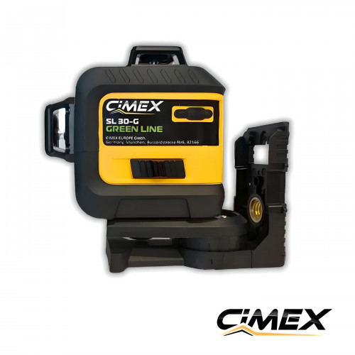 NIVELES LÁSER : Laser level 3x360°, green beam CIMEX S ...